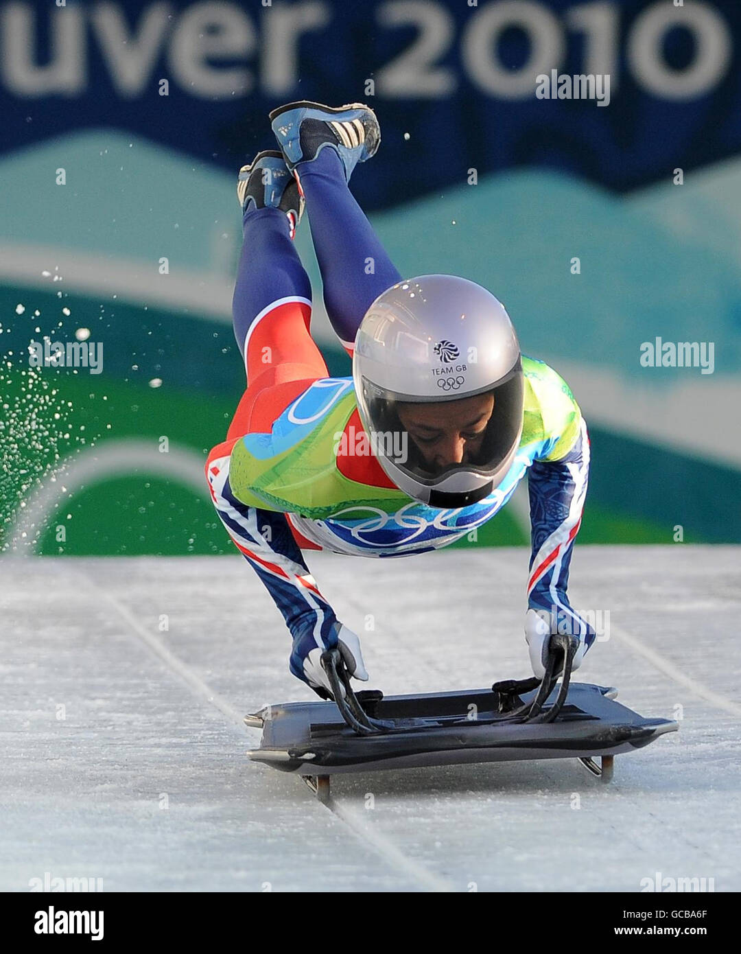 Vancouver olympic skeleton track hi-res stock photography and images ...
