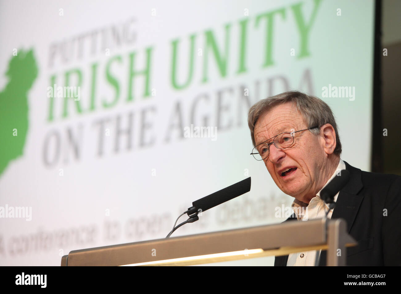 Irish Unity conference Stock Photo - Alamy
