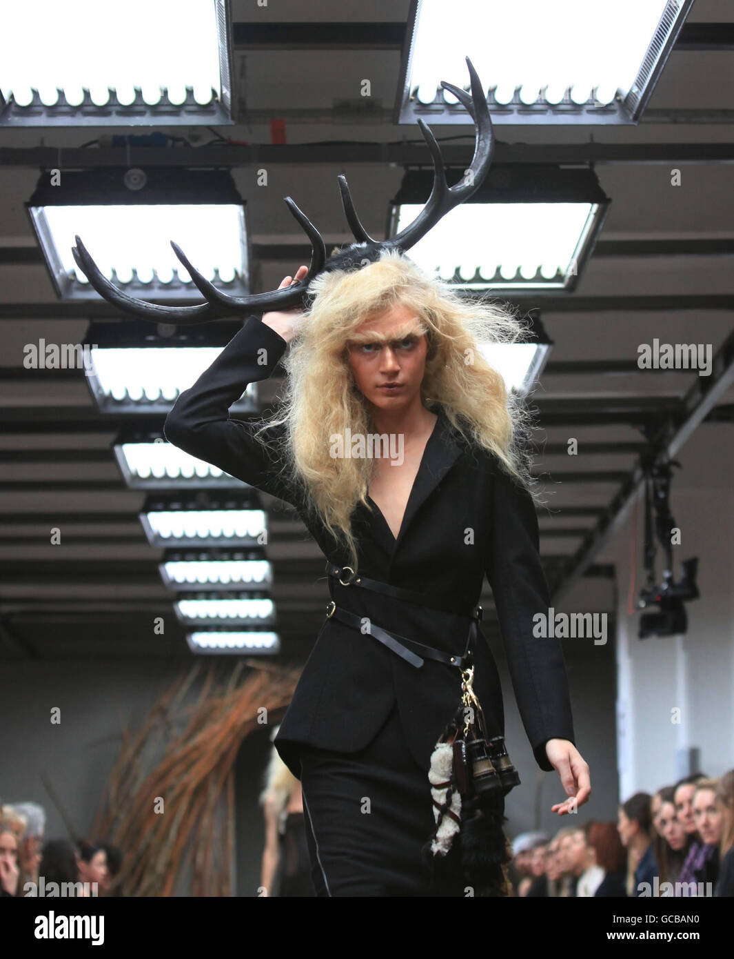 Unique Catwalk - London Fashion Week Stock Photo - Alamy