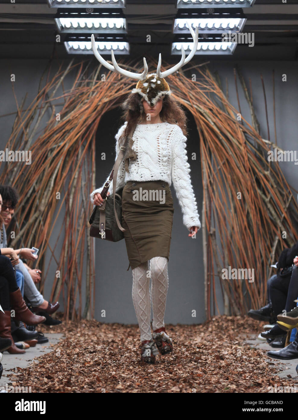 Unique Catwalk - London Fashion Week Stock Photo - Alamy