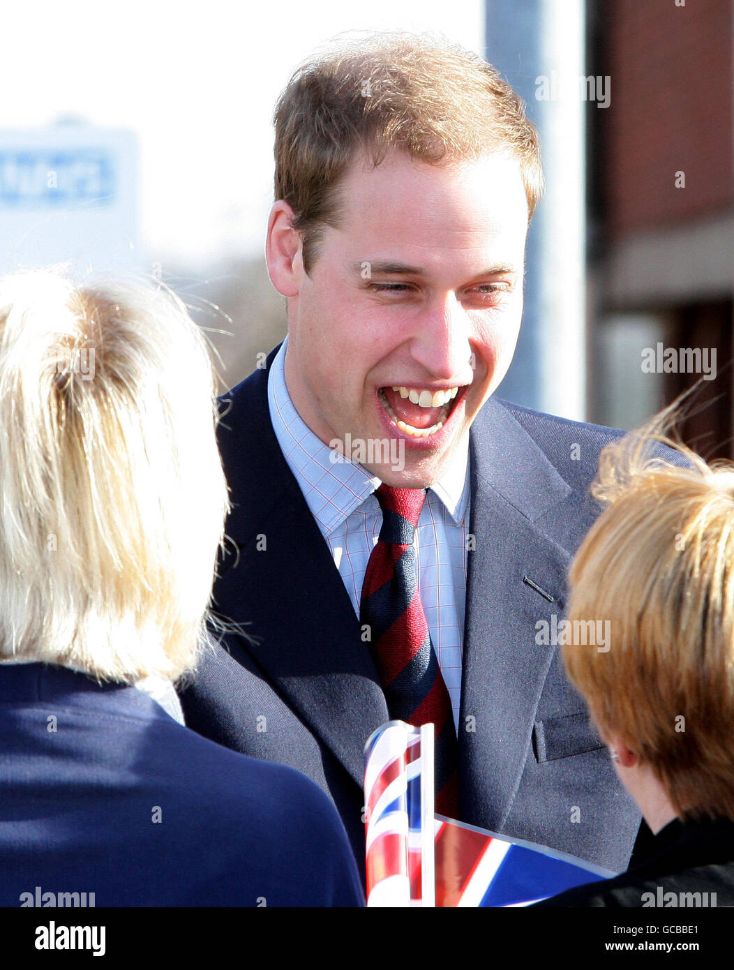 Prince William visits Alder Hey Children's Hospital Stock Photo - Alamy