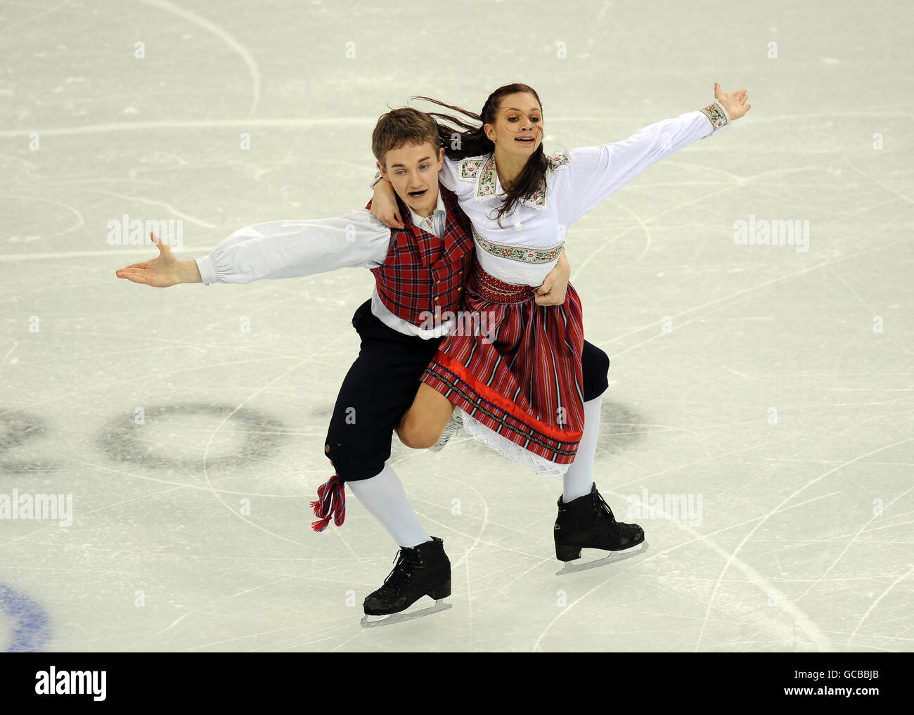Estonia's Irina Shtork and Taavi Rand in the Figure Skating Ice Dance ...