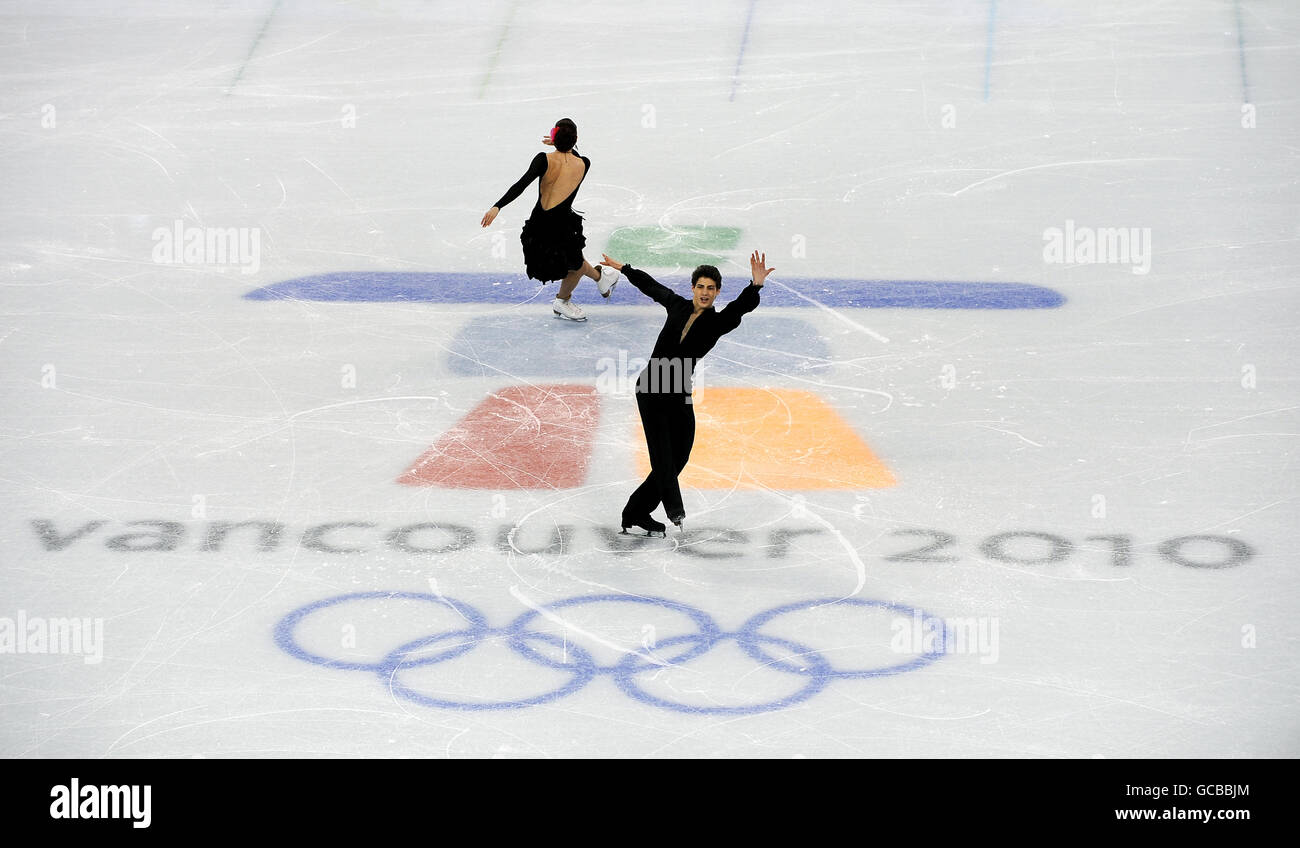 Canada's Vanessa Crone and Paul Poirier in the Figure Skating Ice Dance ...