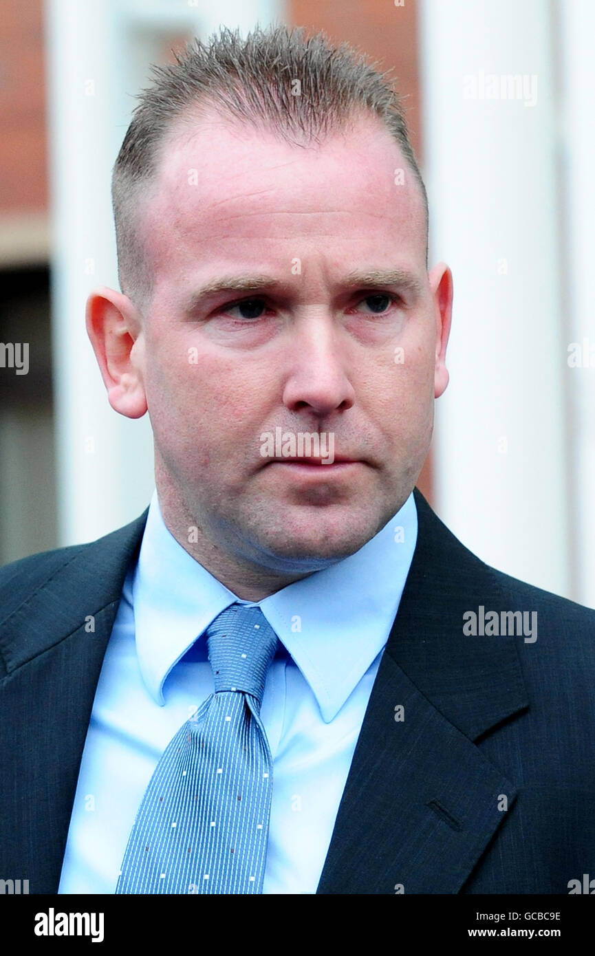 Police dog handler Mark Johnson Stock Photo - Alamy