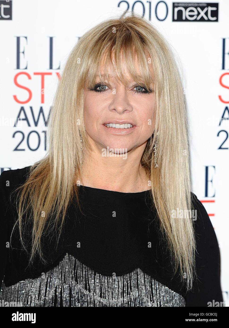 Jo Wood arriving for the Elle Style awards at the Grand Connaught Rooms ...