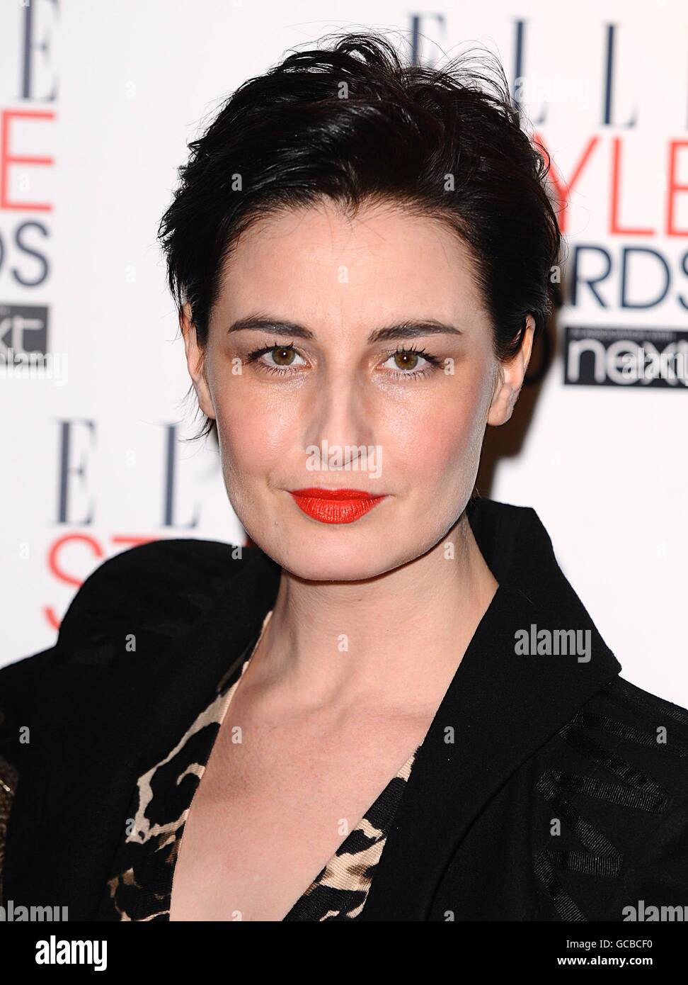 Erin oconnor arriving elle style awards grand connaught rooms hi-res stock photography and ...