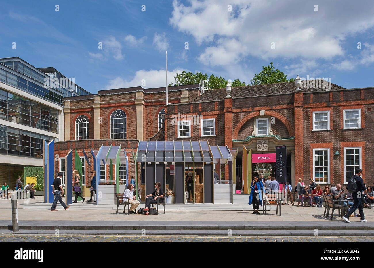 Exterior of Museum of Making in St John's Square, Clerkenwell designed ...