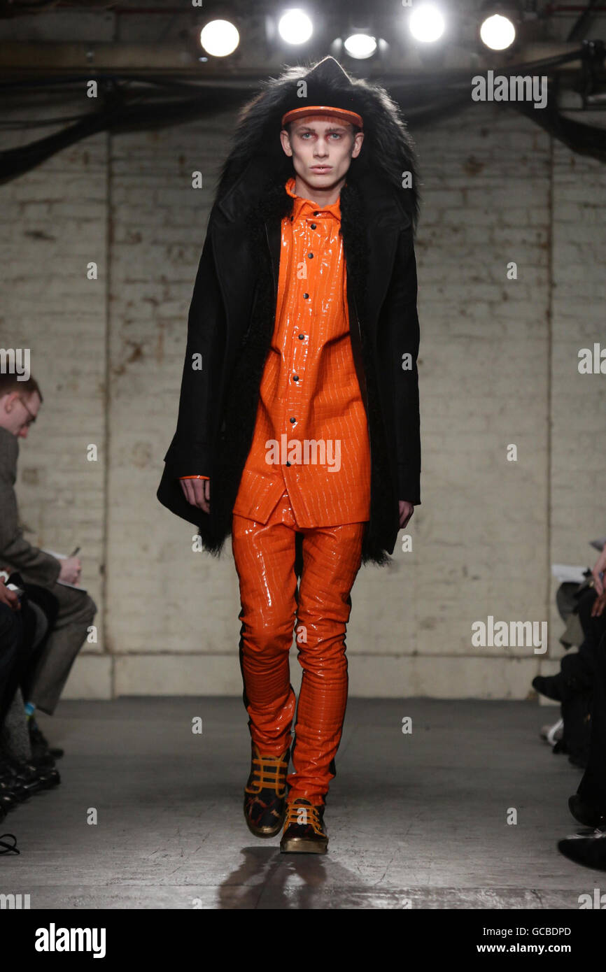 MAN Catwalk - London Fashion Week Stock Photo - Alamy