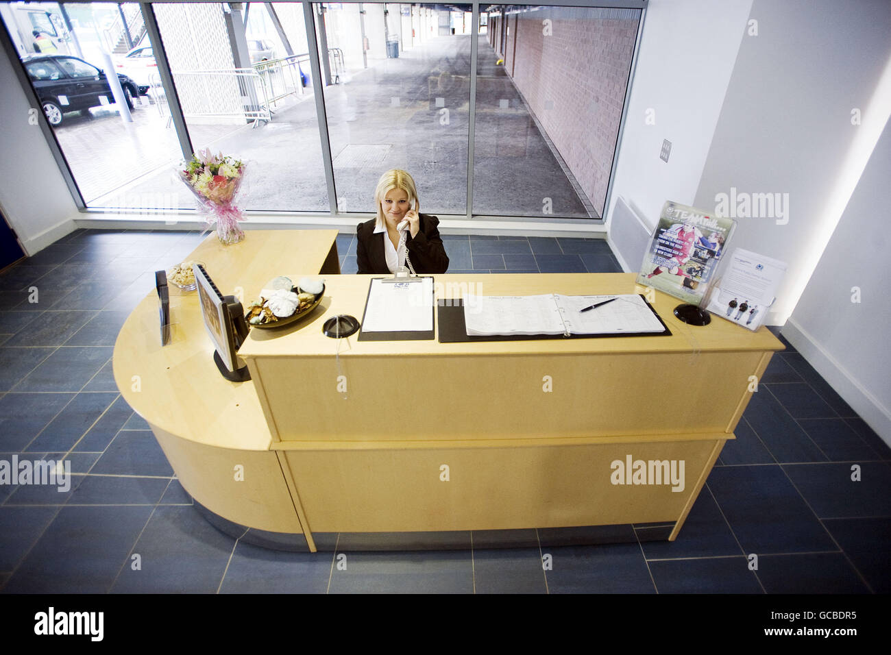 Rugby Union - Murrayfield Reception. A general view of Murrayfield ...