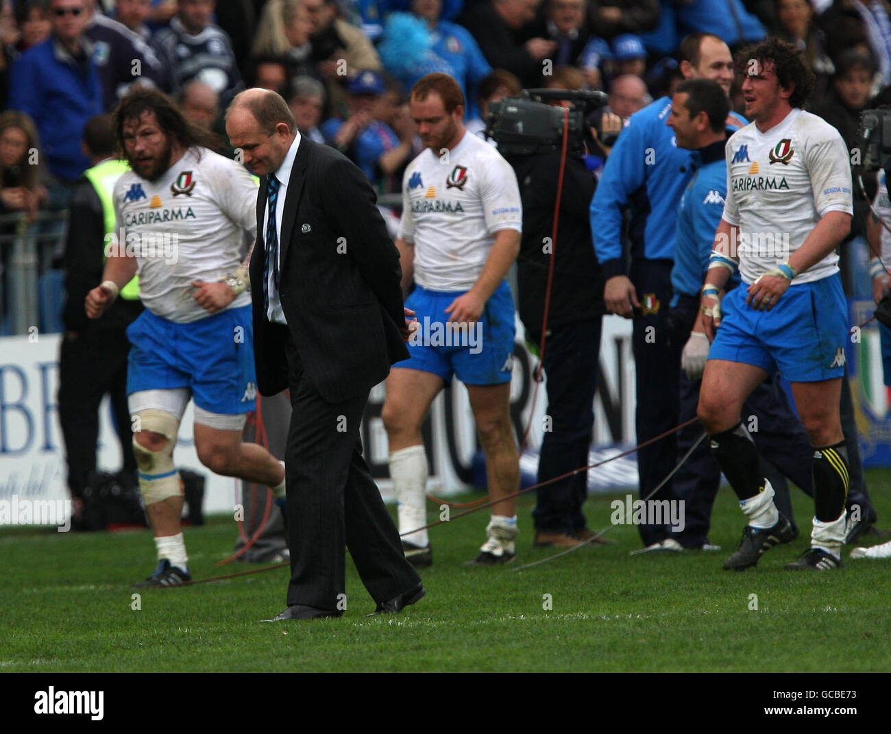 Scotland's Andy Robinson after the RBS Six Nations match at the Stadio ...