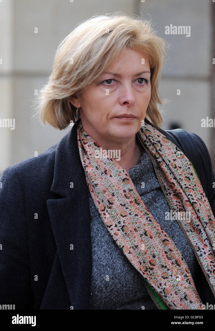 Christine Handy arrives at Bristol Crown Court to give evidence in the ...