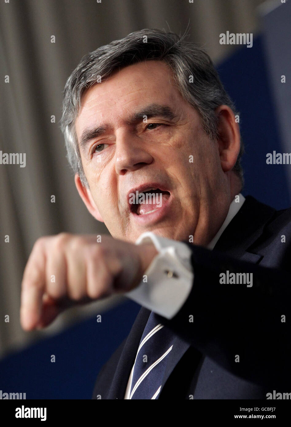 Gordon brown visits reading hi-res stock photography and images - Alamy