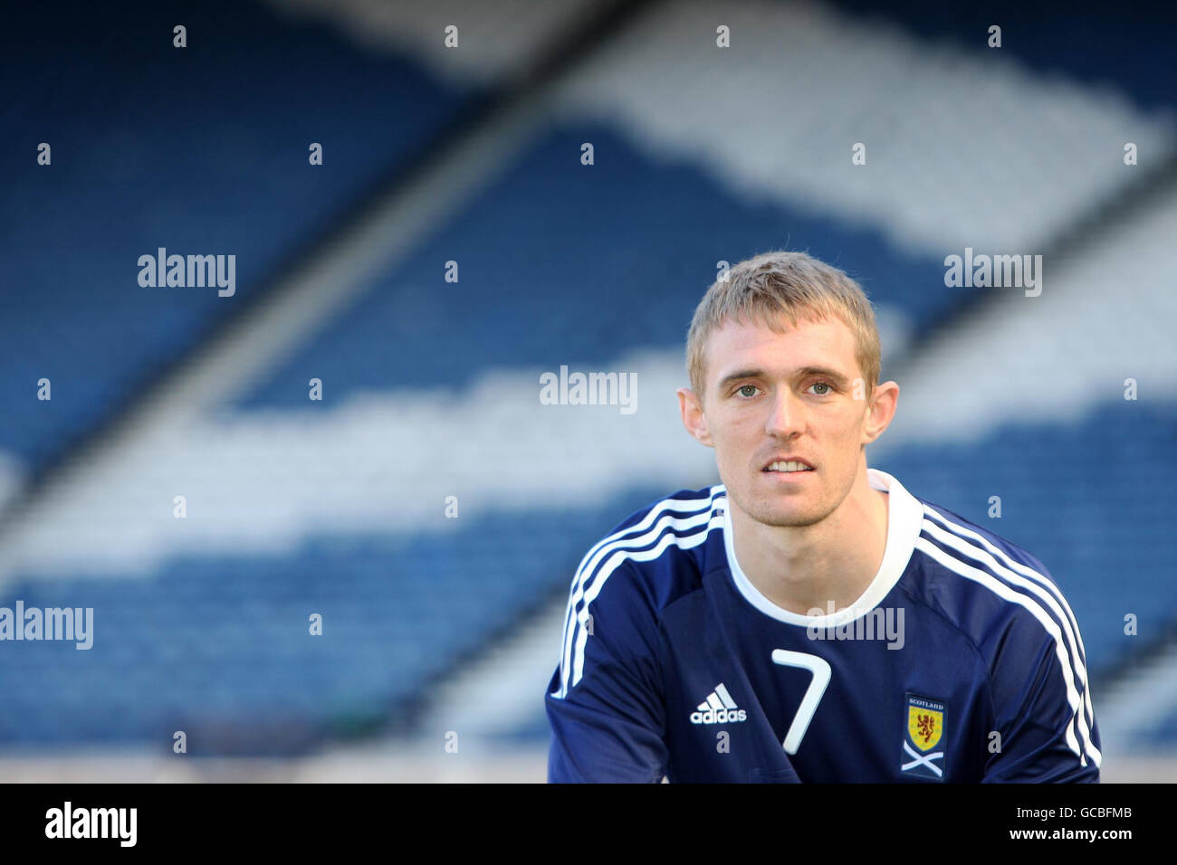 Scotland's Darren Fletcher during the the Scotland Media Day at Hampden ...