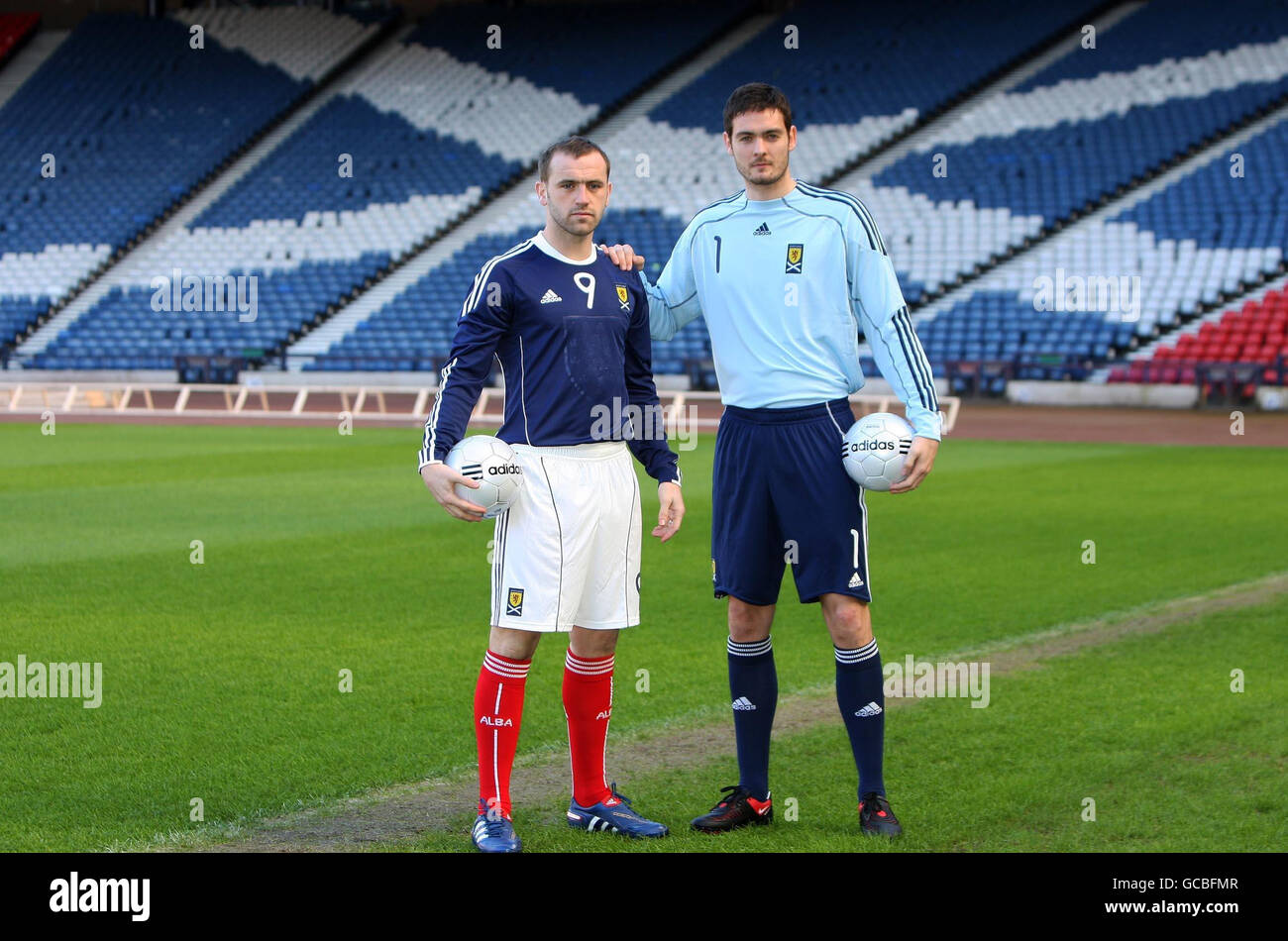 Scotlands james mcfadden craig the scotland media day hampden park hi ...