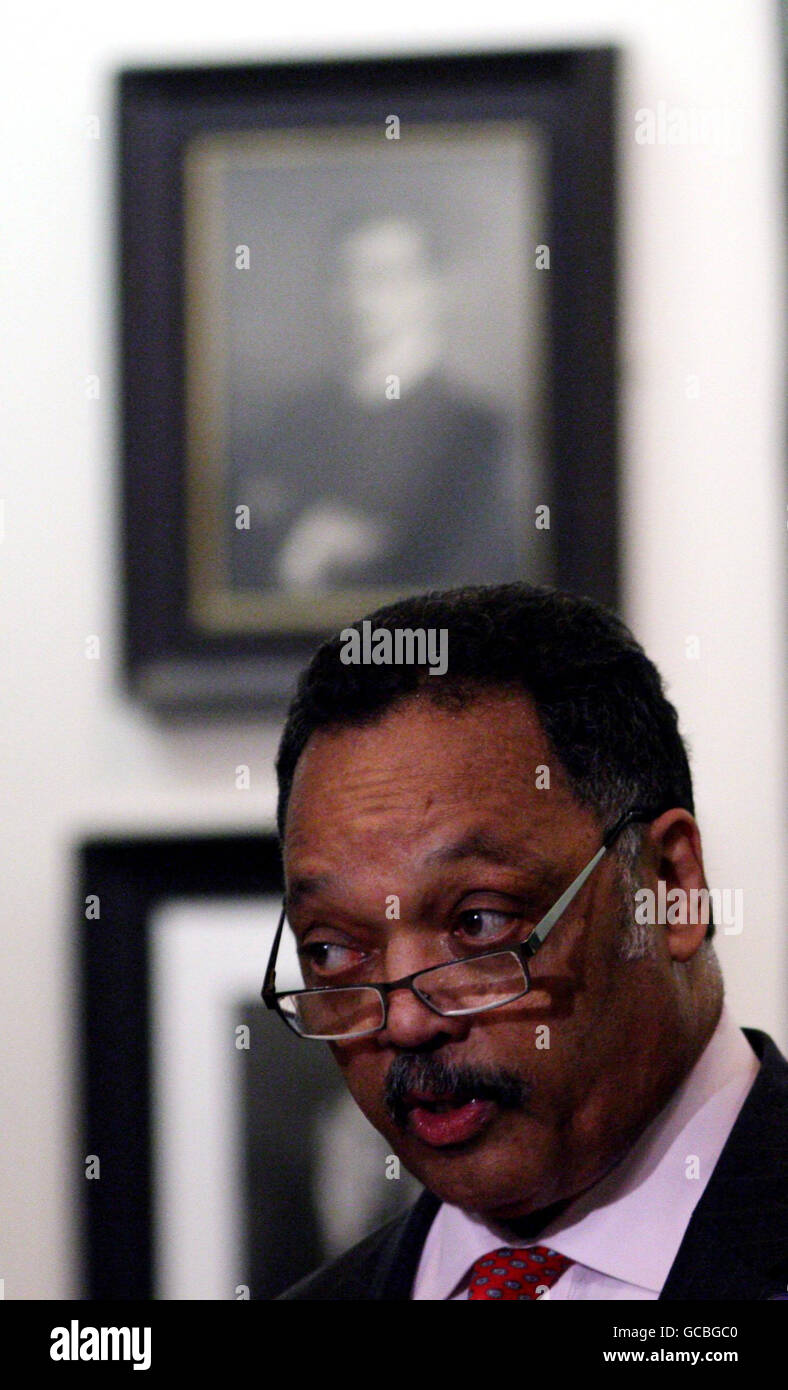 Civil Rights Campaigner Jesse Jackson speaks at the Cambridge Union ...