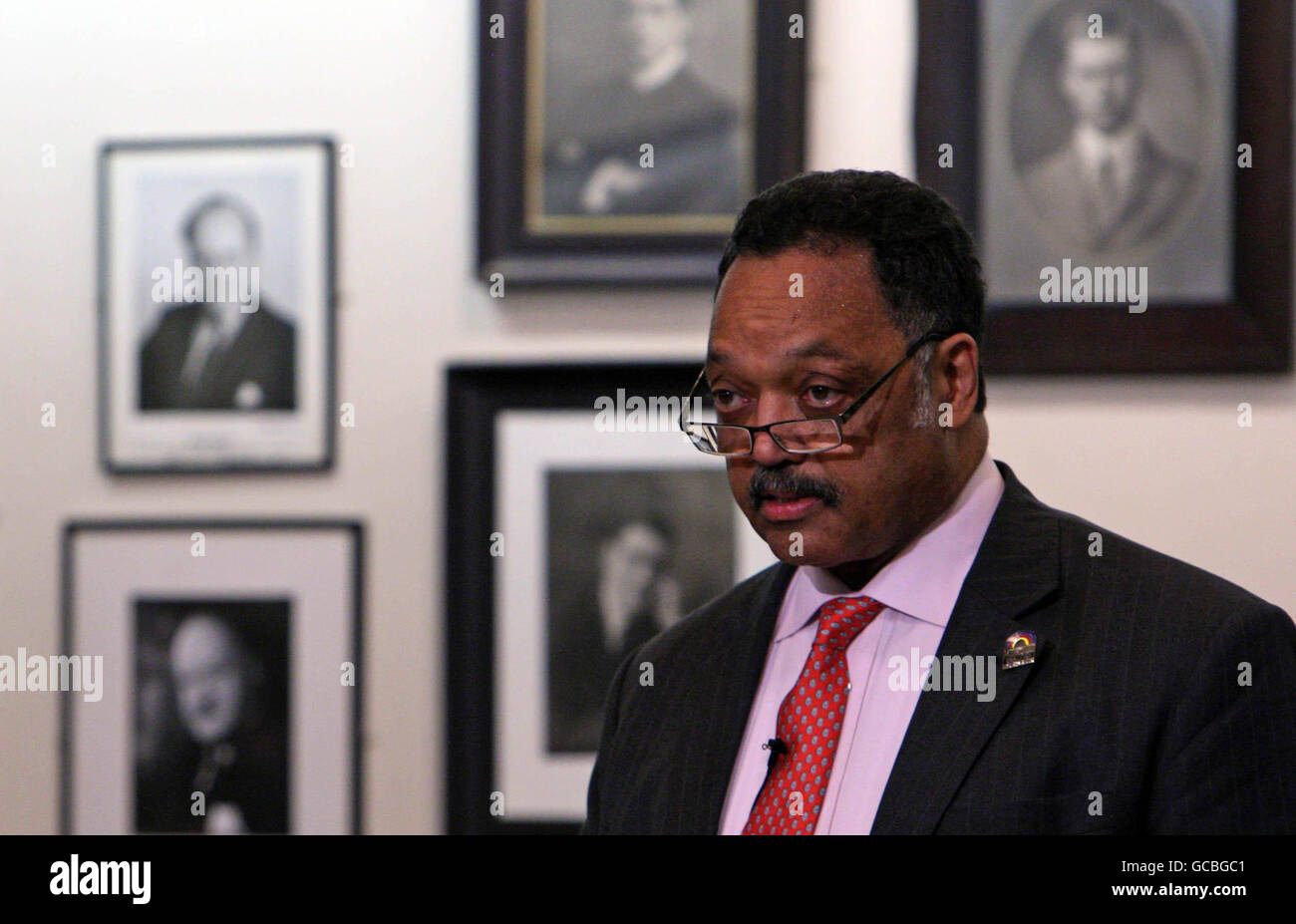 Civil Rights Campaigner Jesse Jackson speaks at the Cambridge Union ...
