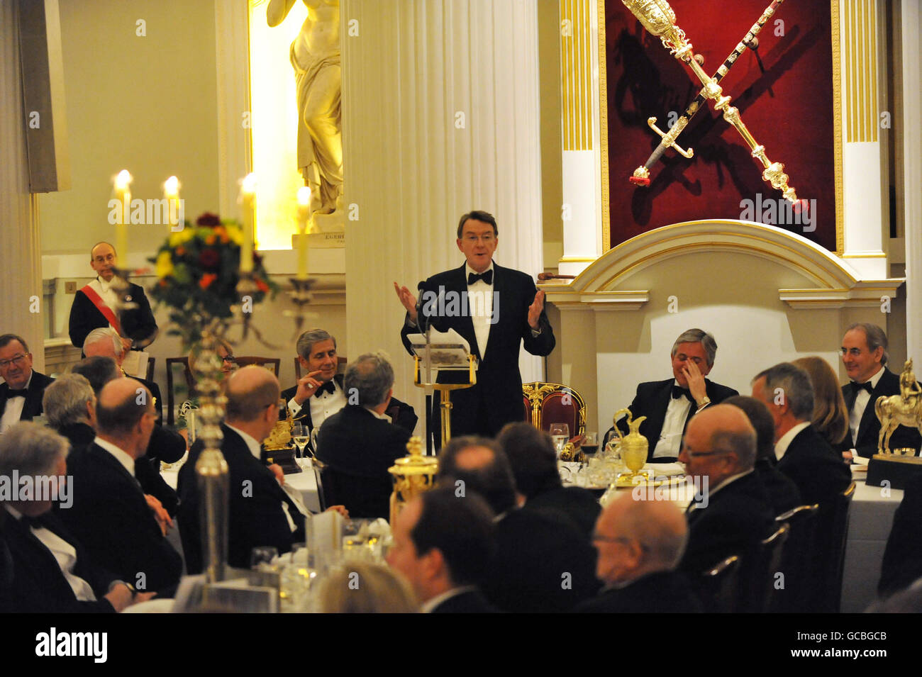 The annual Trade and Industry Dinner Stock Photo - Alamy