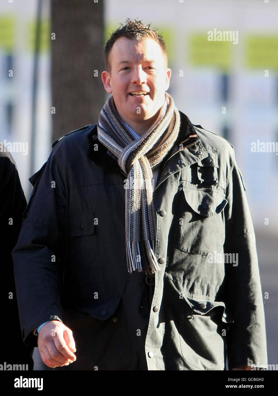 Technology teacher Adam Walker arrives for a hearing at the General ...