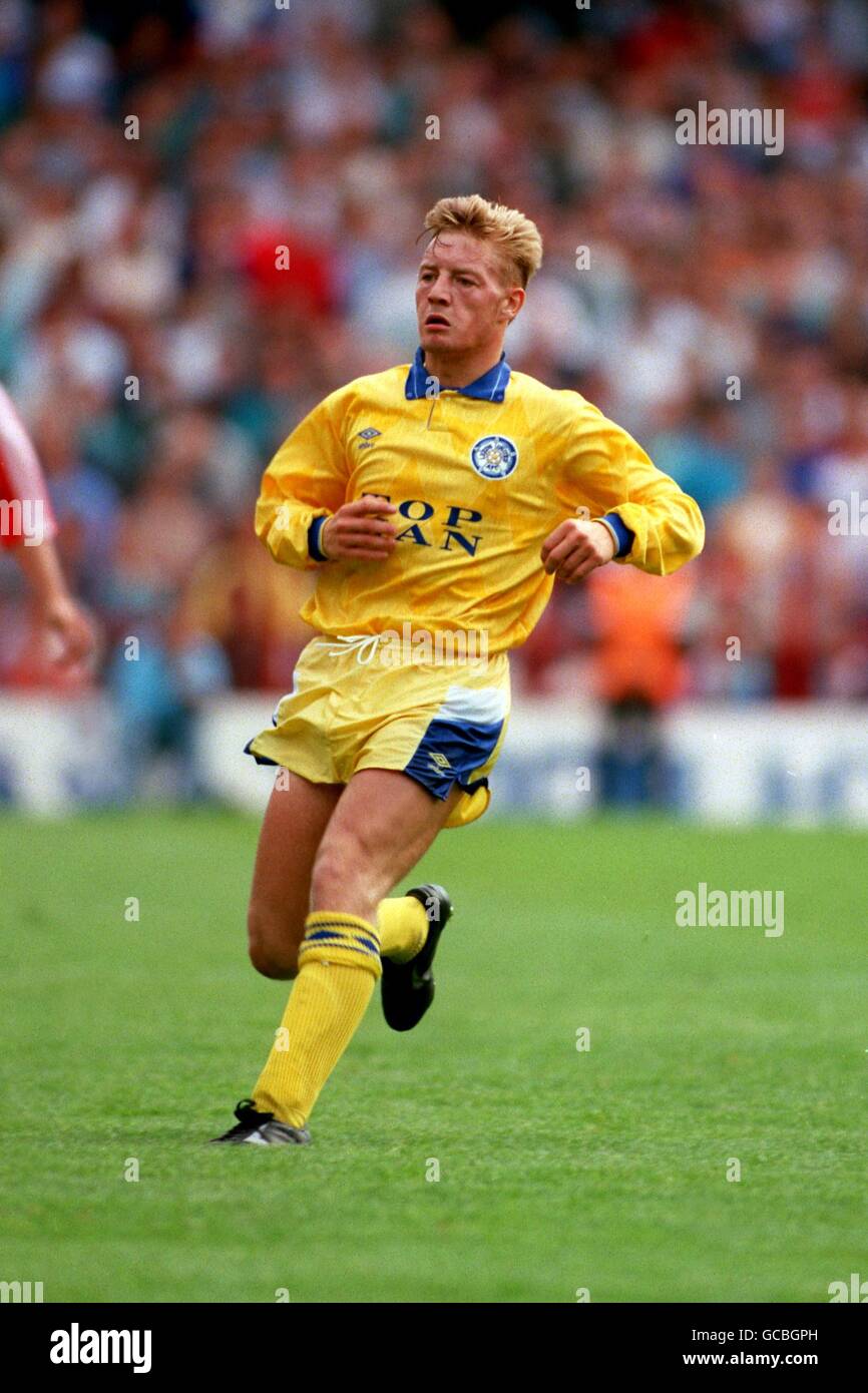 ENGLISH SOCCER. DAVID BATTY, LEEDS UNITED Z4 Stock Photo - Alamy