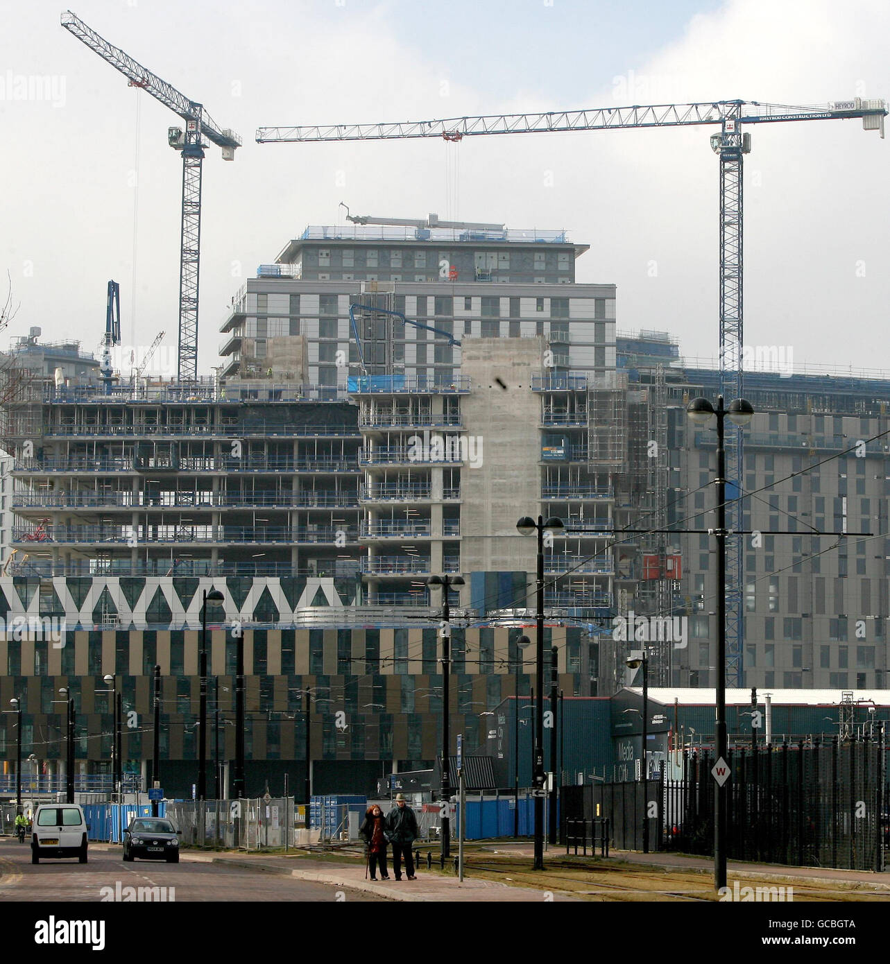 New BBC site in Manchester Stock Photo - Alamy