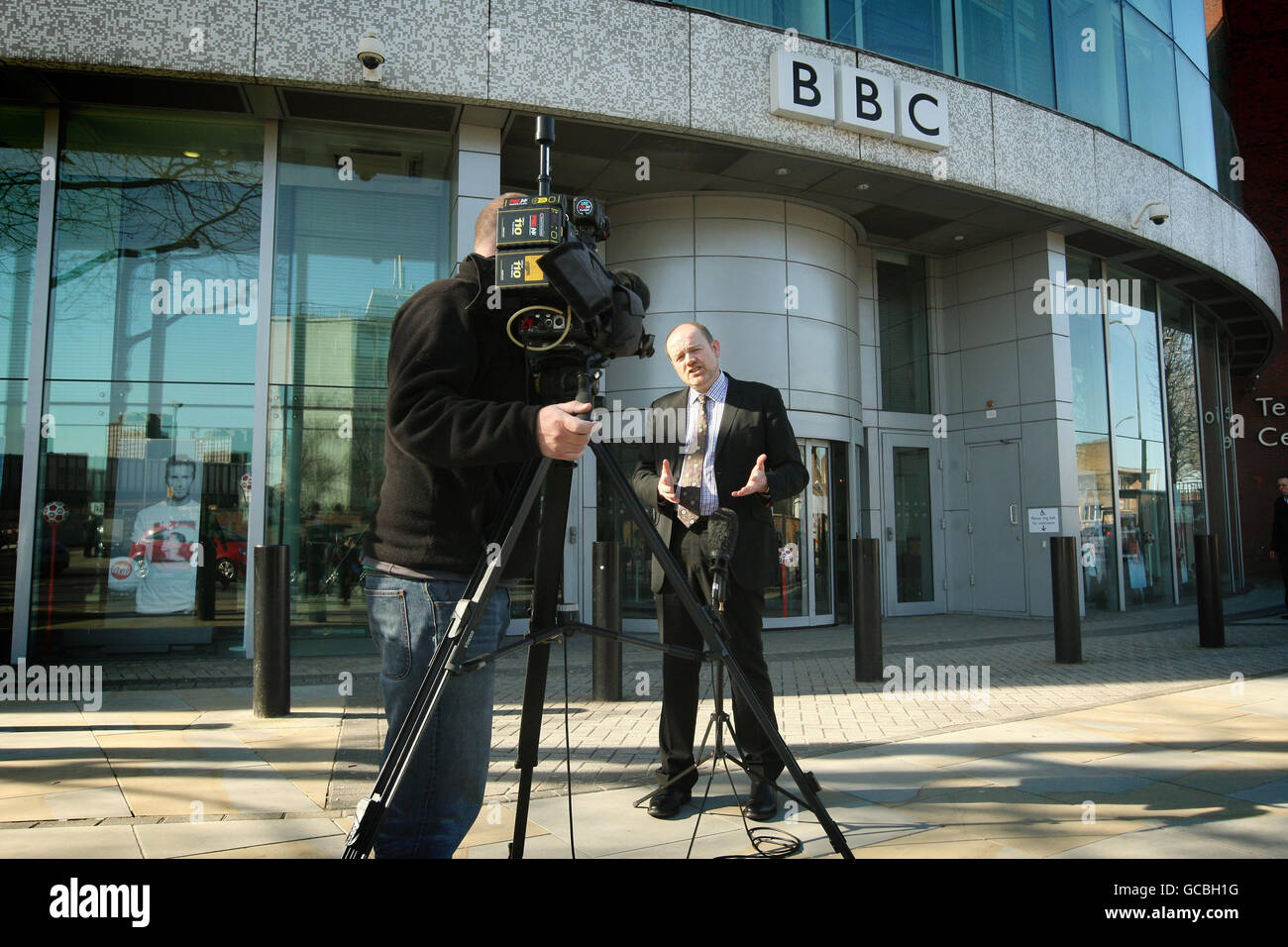 BBC services review Stock Photo - Alamy