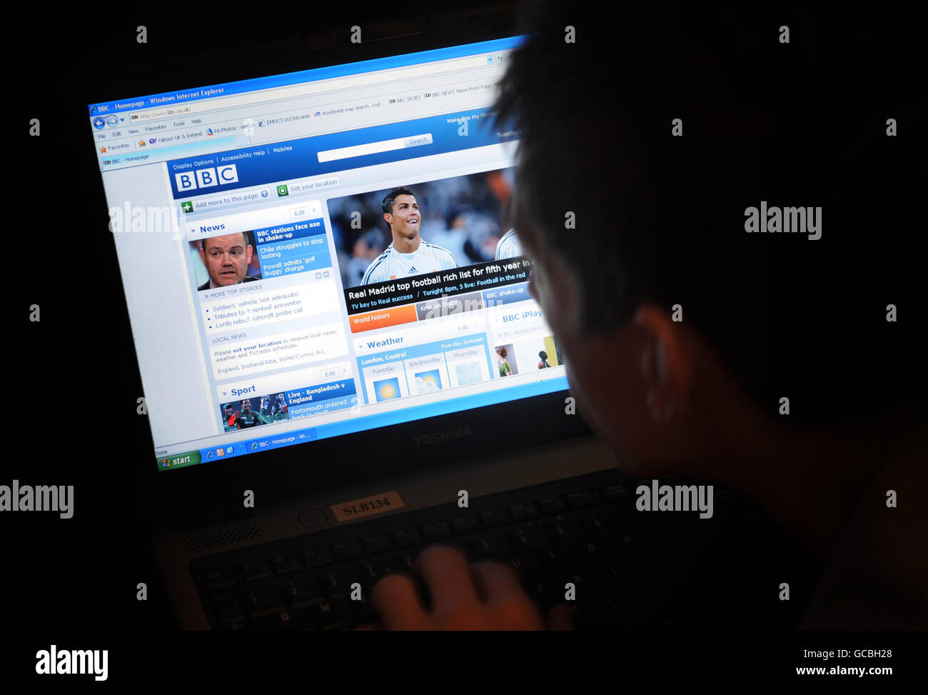 BBC services review Stock Photo - Alamy