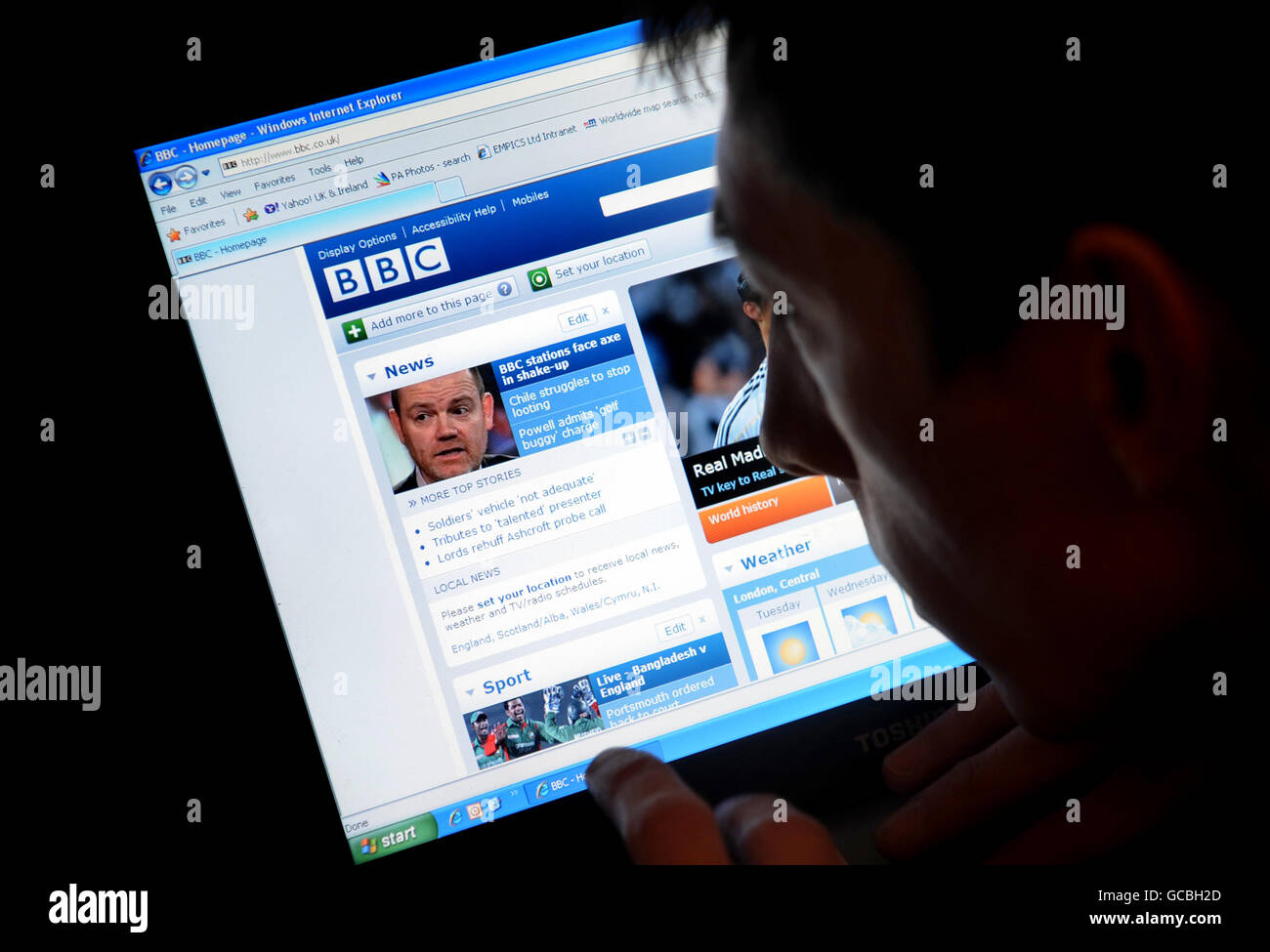 BBC services review Stock Photo - Alamy