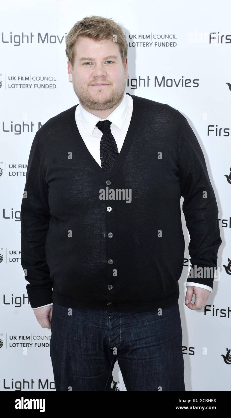 James Corden arrives for the First Light Movies awards at the Odeon in ...