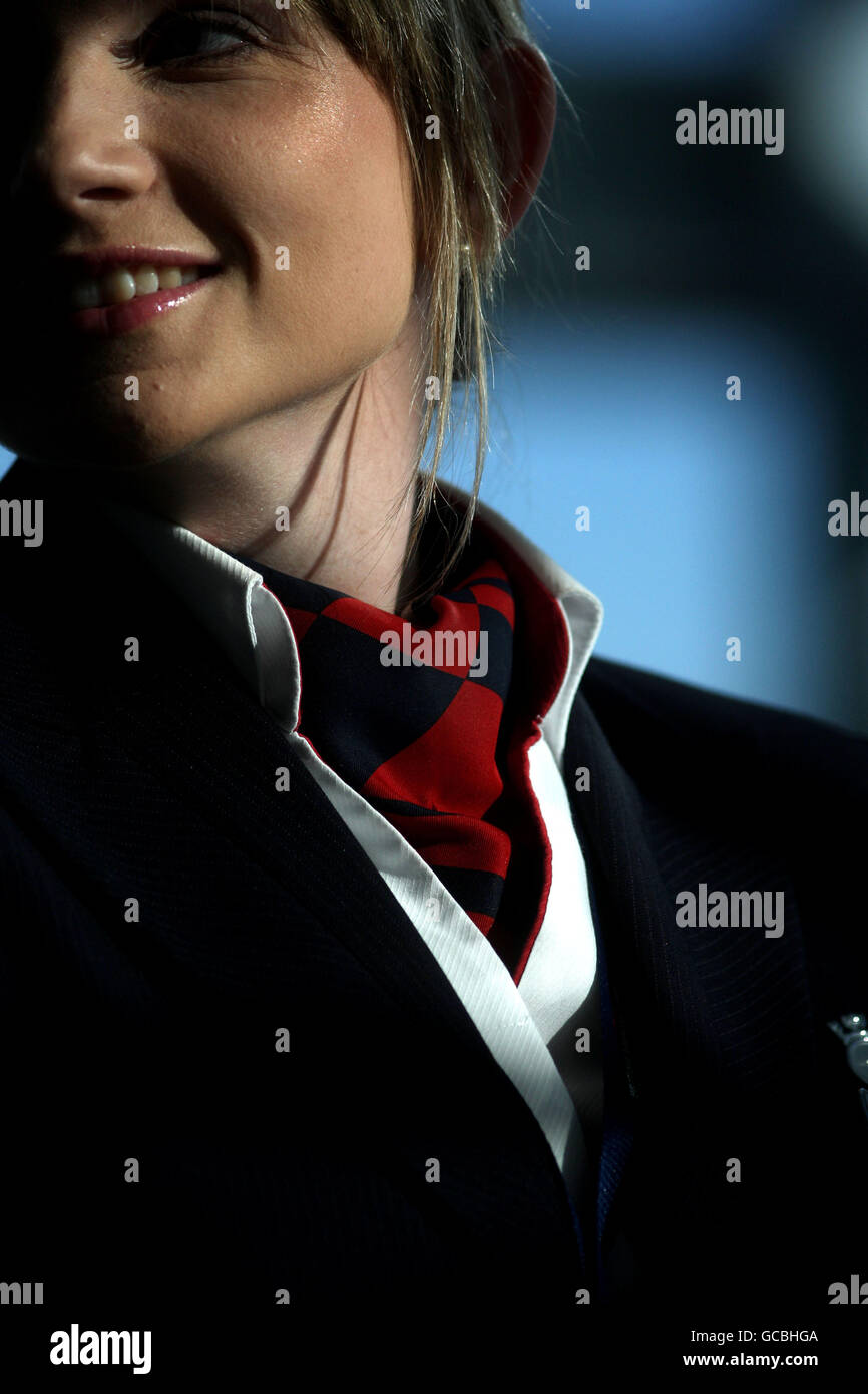 British airways stewardess hi-res stock photography and images - Alamy