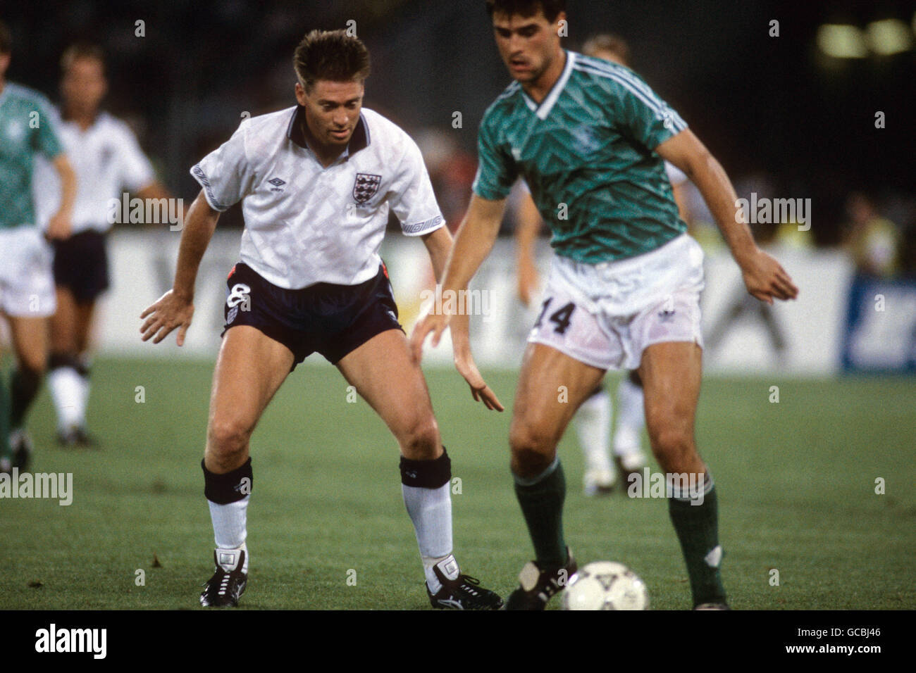 Soccer - World Cup Italia 1990 - Semi Final - West Germany v England ...