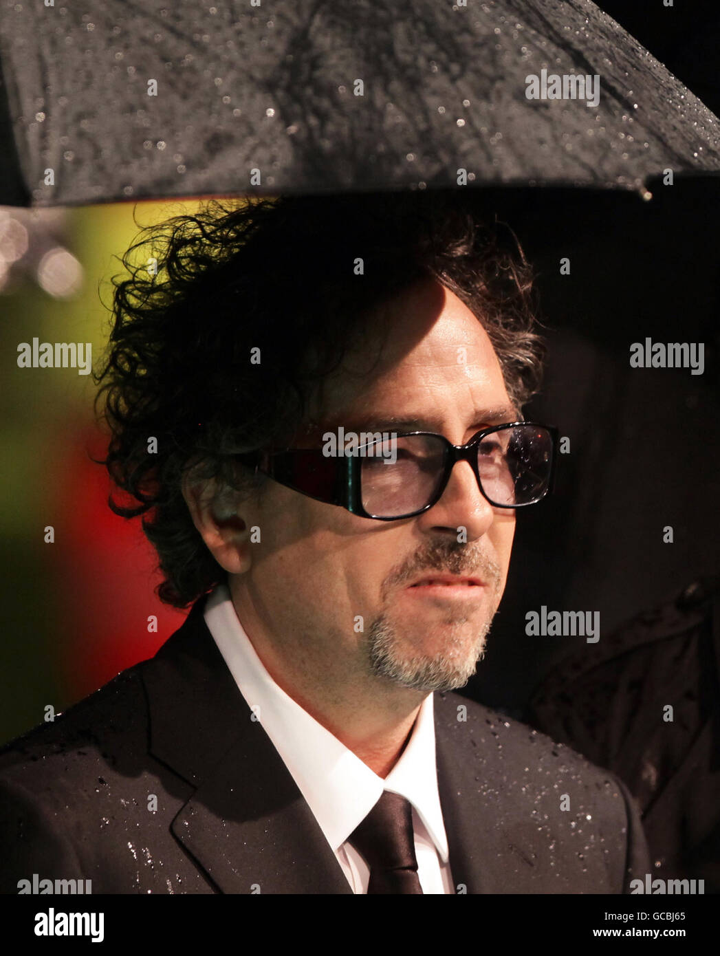 Tim Burton arriving for the Royal world premiere of Alice in Wonderland ...