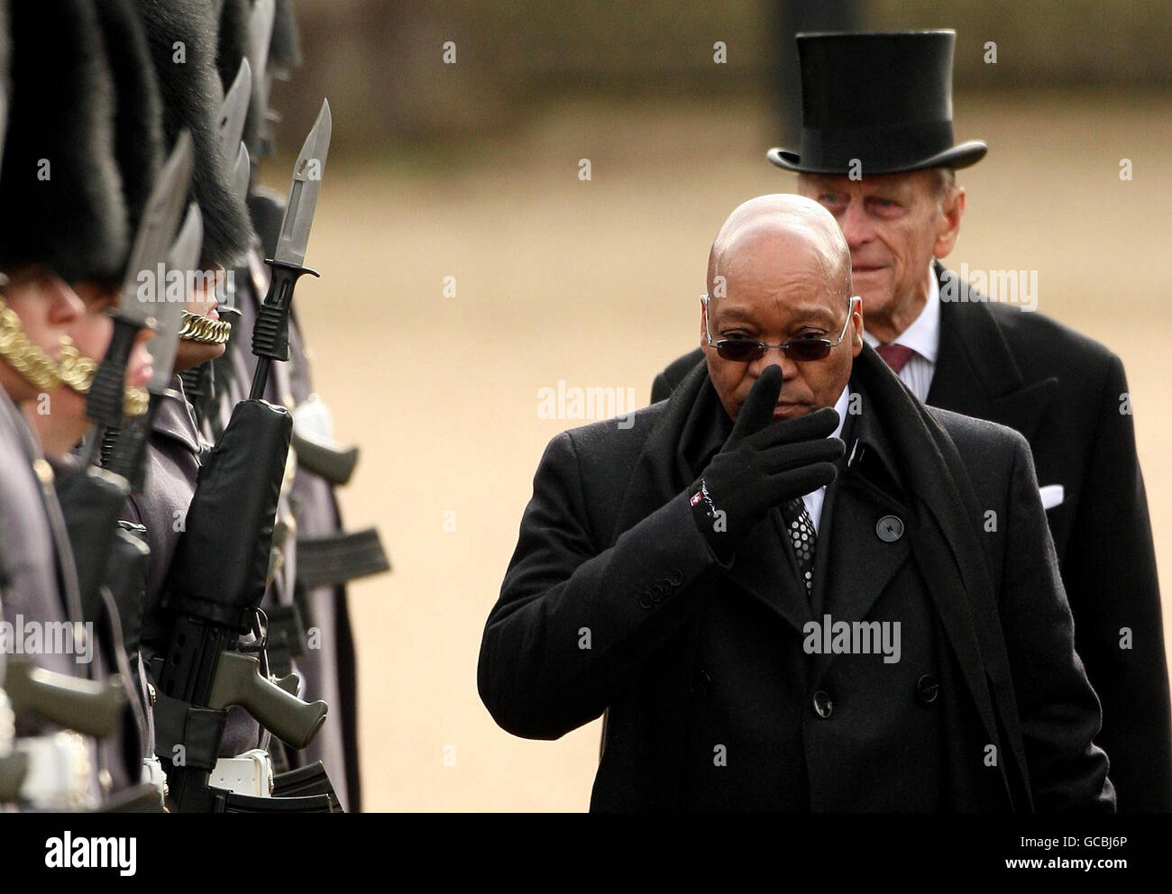SA President Zuma State Visit to UK Stock Photo - Alamy