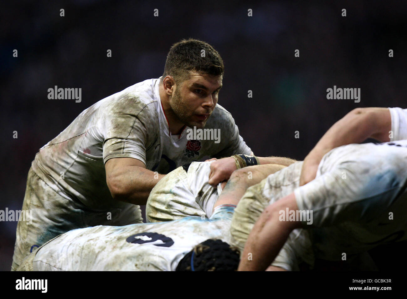Rugby number 8 scrum hi-res stock photography and images - Alamy
