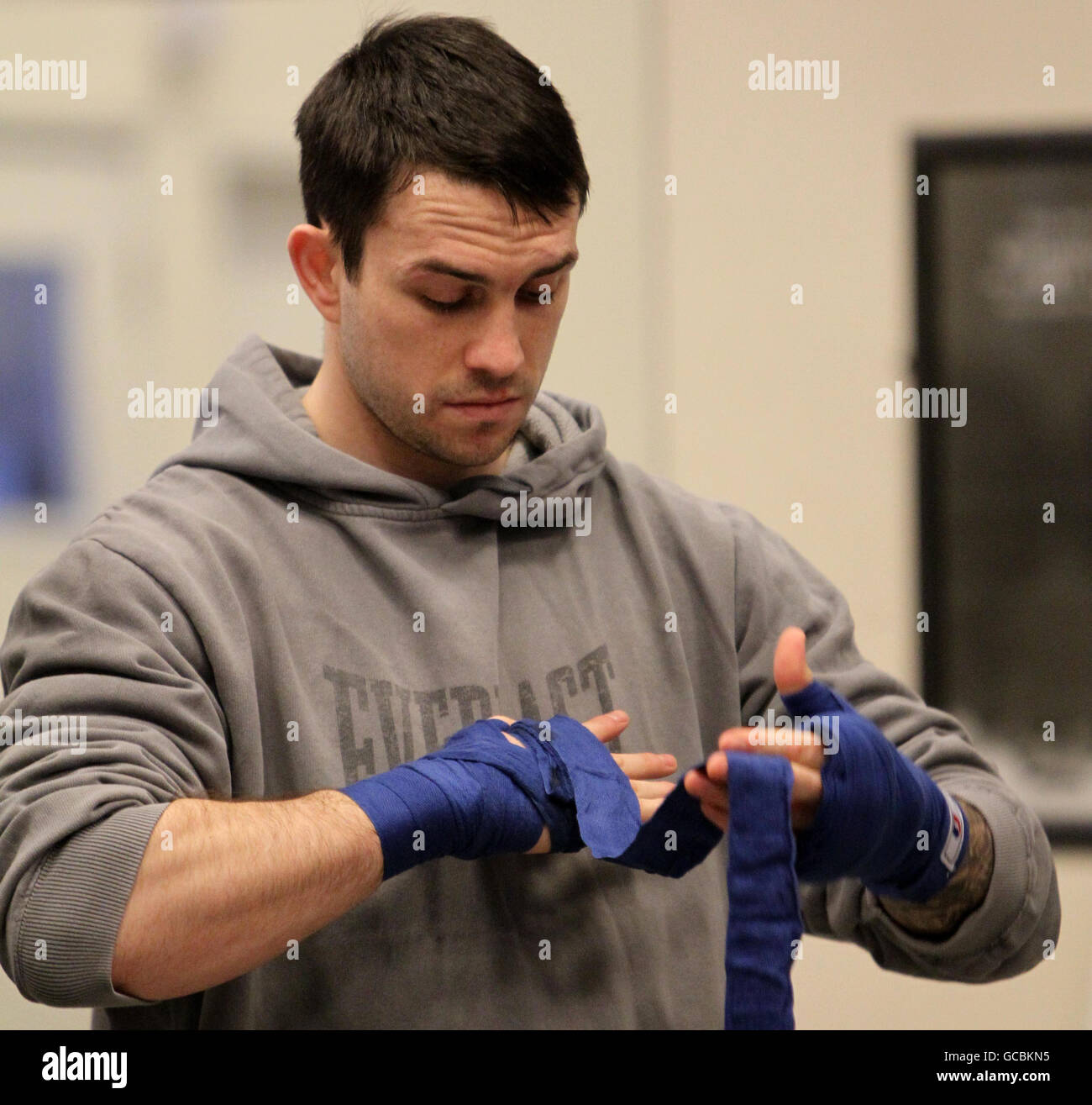 Boxing - Paul Smith Media Workout - Bridge Road Gym. Liverpool boxer ...