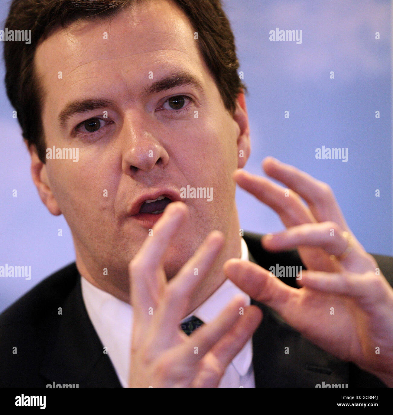 Shadow chancellor visits the Midlands Stock Photo - Alamy