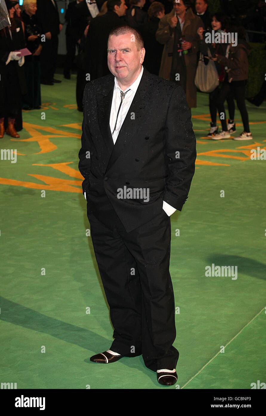 Timothy spall arriving royal world premiere alice in wonderland odeon ...
