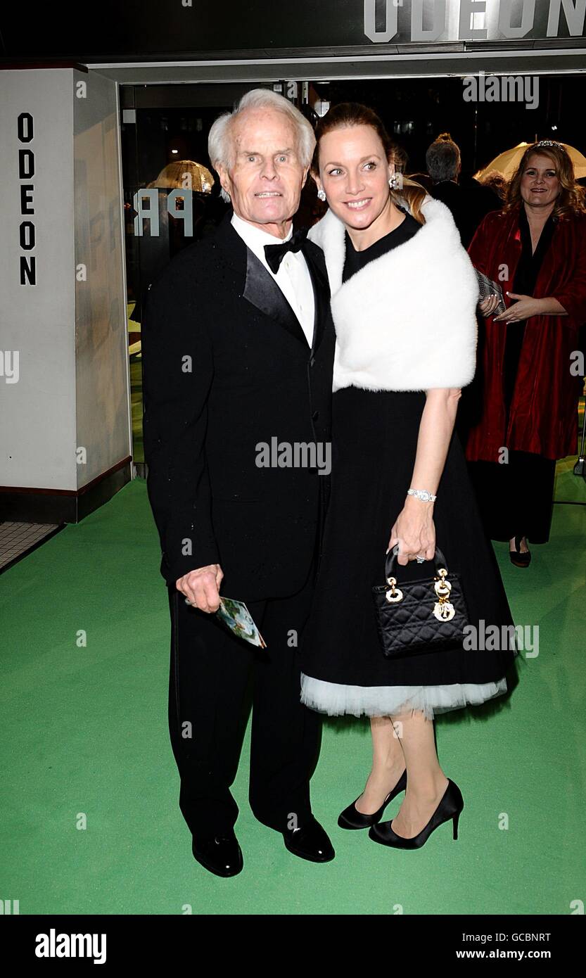 Richard D Zanuck and guest arriving for the Royal world premiere of ...