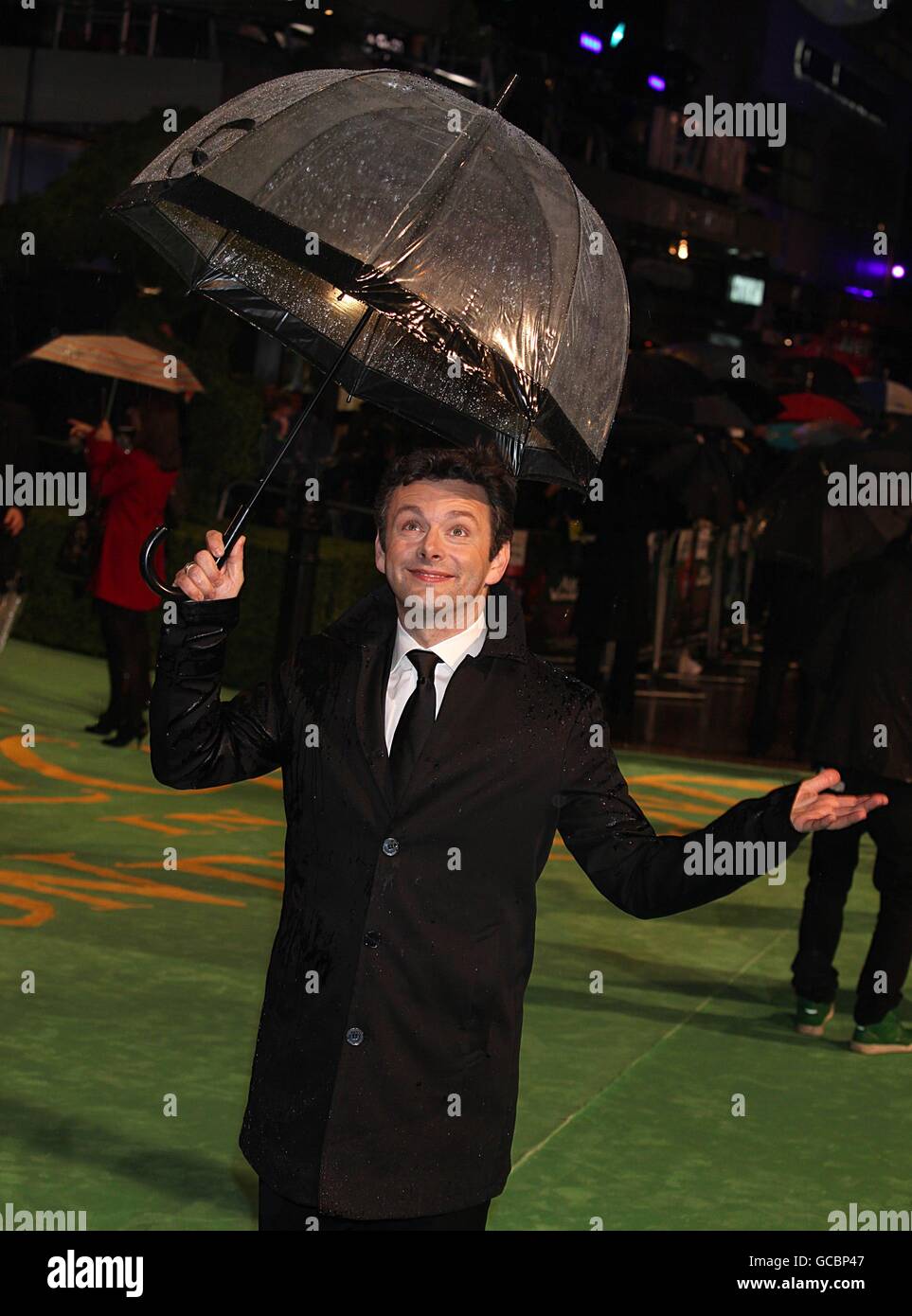 Michael Sheen arriving for the Royal world premiere of Alice in ...