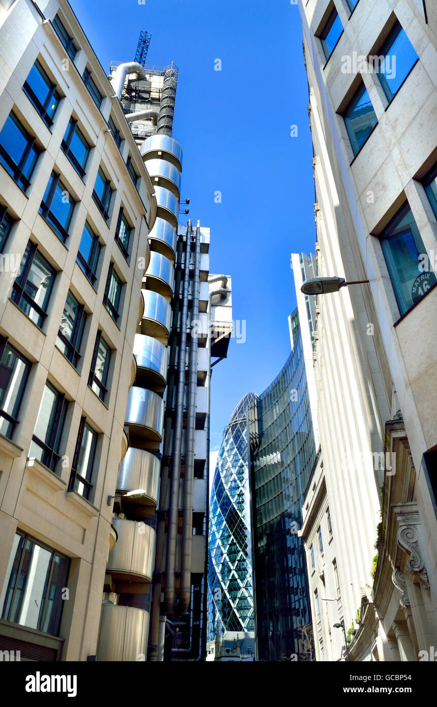London, England, UK. The Lloyd's Building (Richard Rogers: 1978-1986 ...