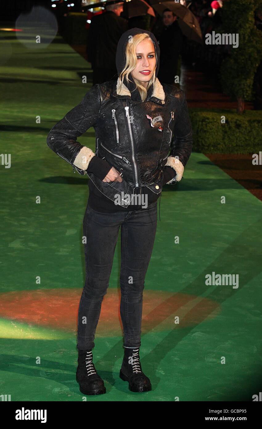 Alice Dellal arriving for the Royal world premiere of Alice in ...