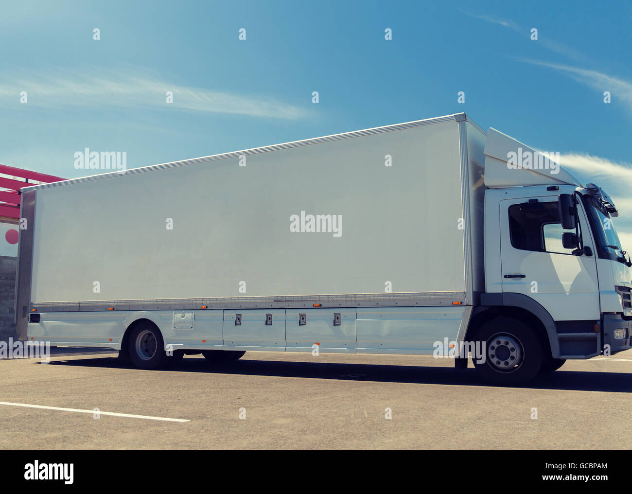 Truck parking space hi-res stock photography and images - Alamy