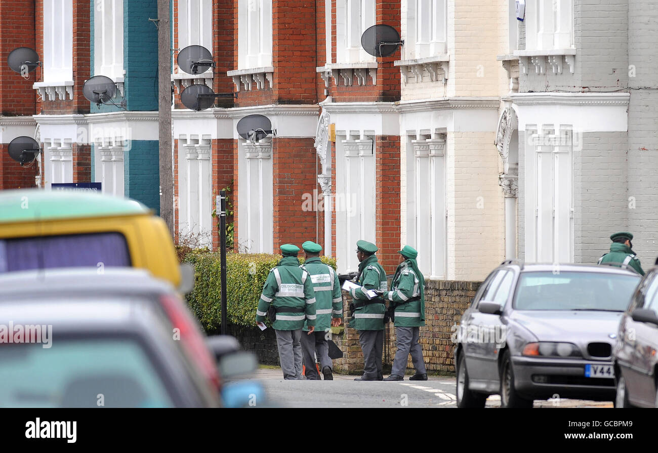 Civil Enforcement Officers. Five Civil Enforcement Officers patrol a ...