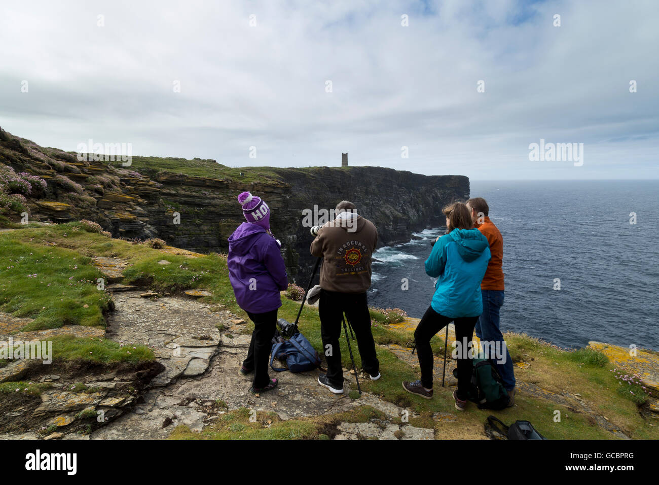Marwick sea cliffs Stock Photo - Alamy