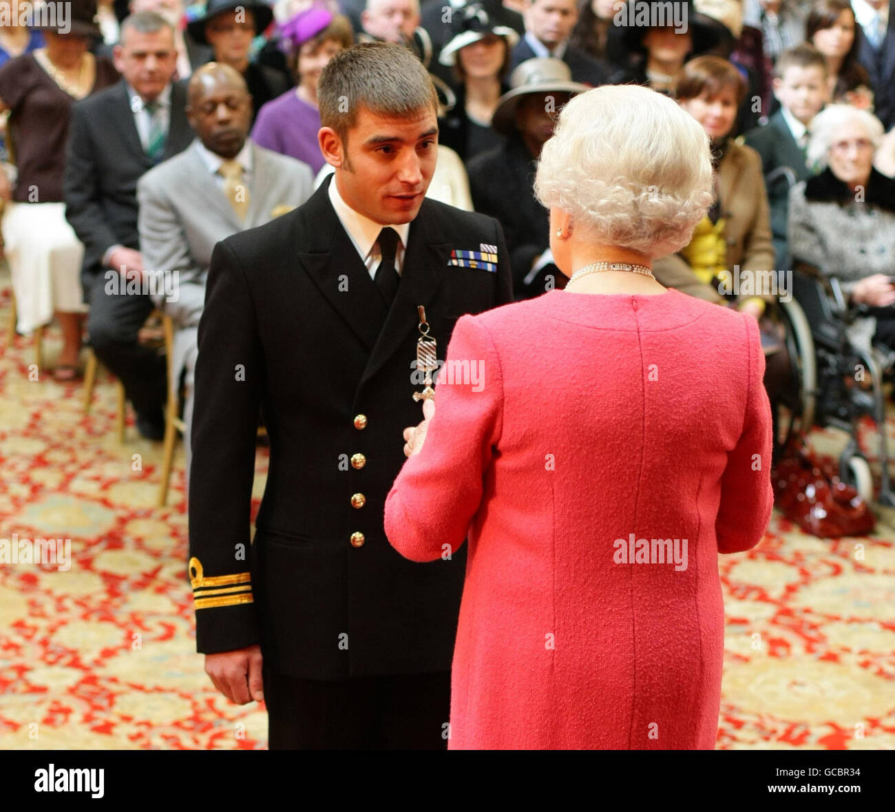 Royal Navy Sea King pilot Lieutenant Commander Gavin Simmonite is ...