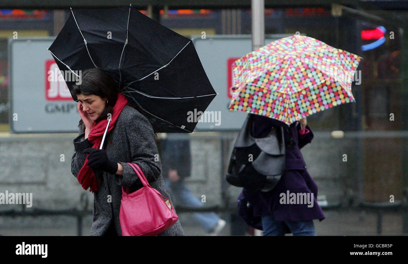 Inside out umbrella hi-res stock photography and images - Alamy