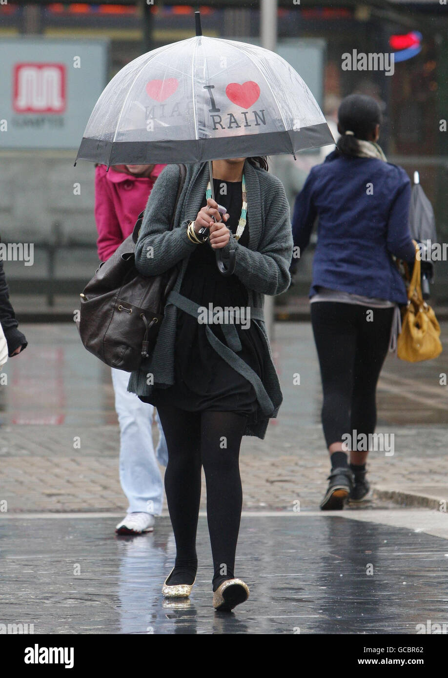 Manchester wet through rain hi-res stock photography and images - Alamy