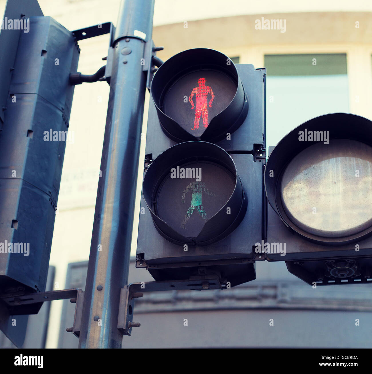 Pedestrian traffic lights hi-res stock photography and images - Alamy