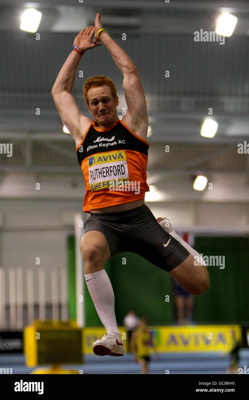Milton keynes greg rutherford during the mens long jump final hi-res ...