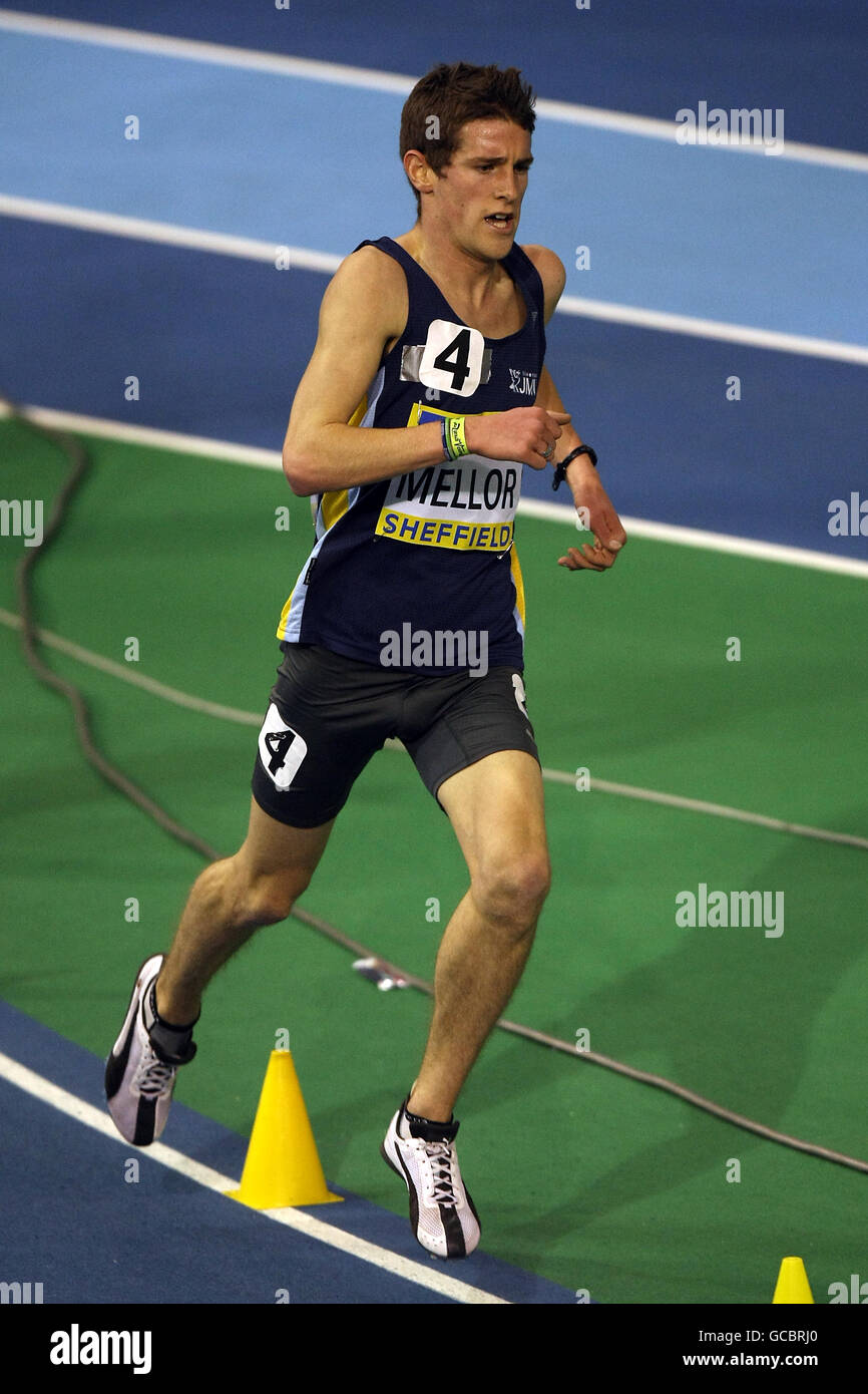 Liverpool harriers michael skinner during the mens 3000m final hi-res ...