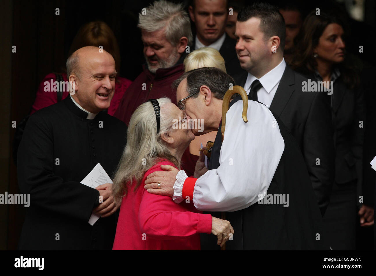 Keith Bennett memorial service Stock Photo - Alamy